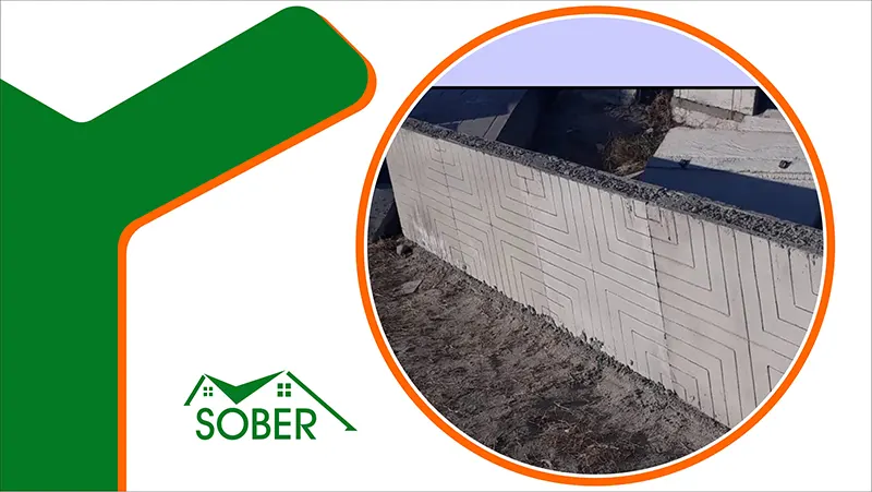 Formula technology for plastering walls before masonry - SOBER